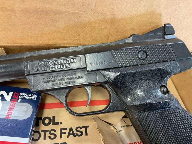 Crosman model 1600 air pistol - Hurley Real Estate & Auctions