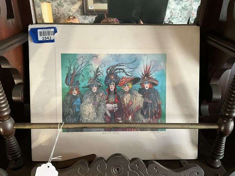 Kenneth Koskela limited edition print, Savannah Sisters, 865/950 ...