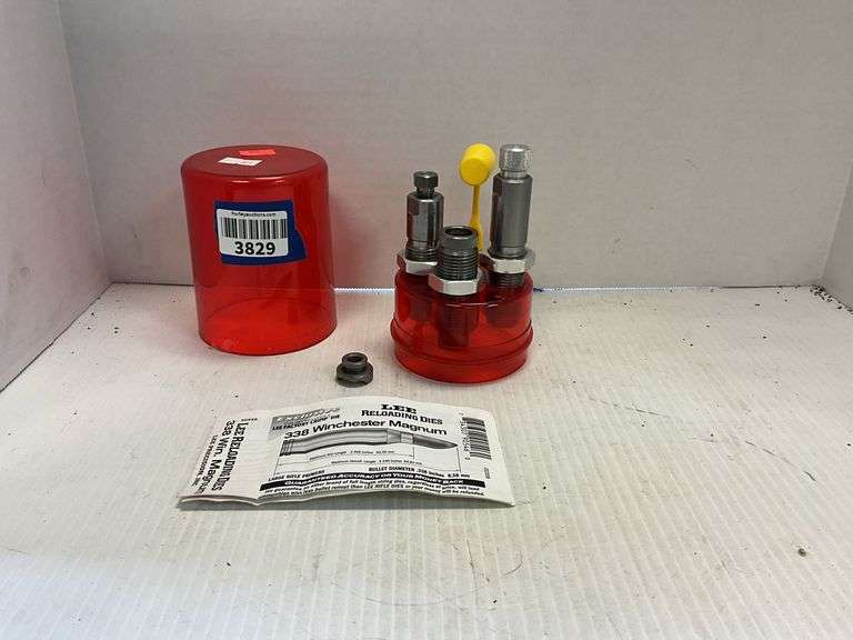 Lee 338 Win Mag Reloading Dies - Hurley Real Estate & Auctions