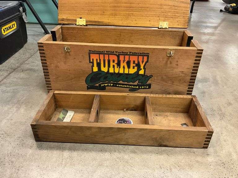 NWTF Wooden Box - Hurley Real Estate & Auctions