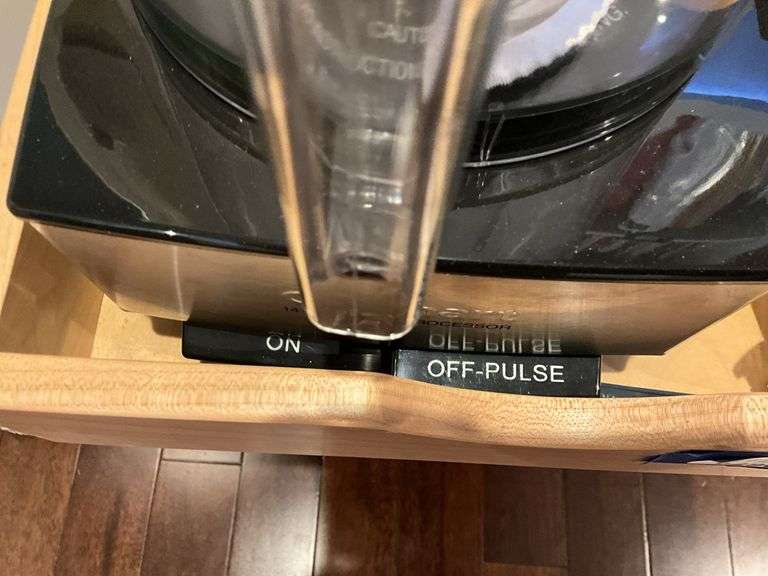 Contents of shelf: Cuisinart food processor - Hurley Real Estate & Auctions