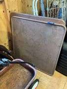 Two card tables 32x32, 34x34 - Hurley Real Estate & Auctions