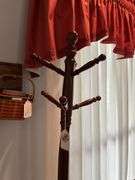 Turned wooden clothes tree - Hurley Real Estate & Auctions