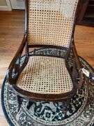 Lincoln Rocker, cane seat & back - Hurley Real Estate & Auctions