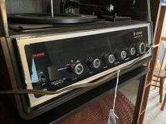 Zenith turntable and speakers - Hurley Real Estate & Auctions