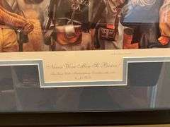 Framed 28th Massachusetts “Never Were Men So Brave” The Stone Wall ...