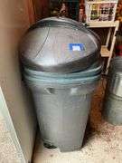 Plastic garbage cans - Hurley Real Estate & Auctions