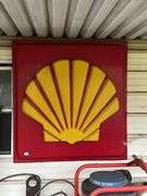 Plastic Shell Sign 47x49 - Hurley Real Estate & Auctions