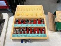 Router bits set - Hurley Real Estate & Auctions