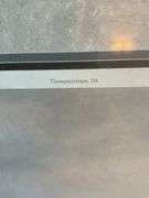 George Losch limited edition print, Thompsontown PA, 356/750, framed ...