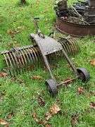 Pull behind rake 46” wide - Hurley Real Estate & Auctions
