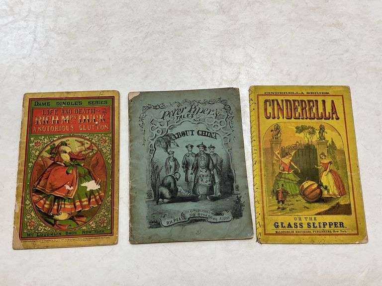 Three children’s books: Life and Death of Rich Mrs. Duck, Peter Piper’s ...