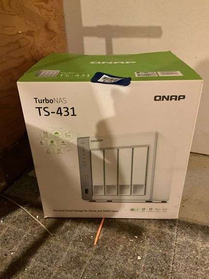 QNAP TurboNas TS-431 personal cloud storage, in box - Hurley Real ...