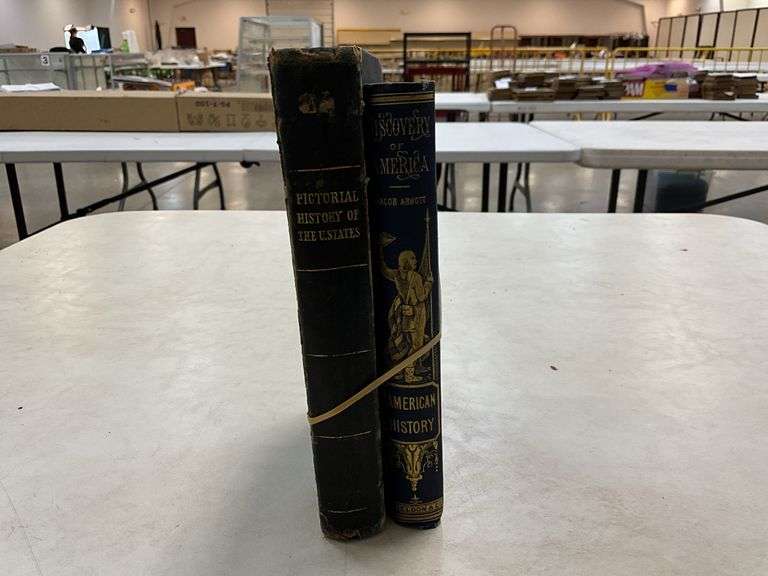 Two books: A Pictorial History of the United States 1846, and Abbott ...