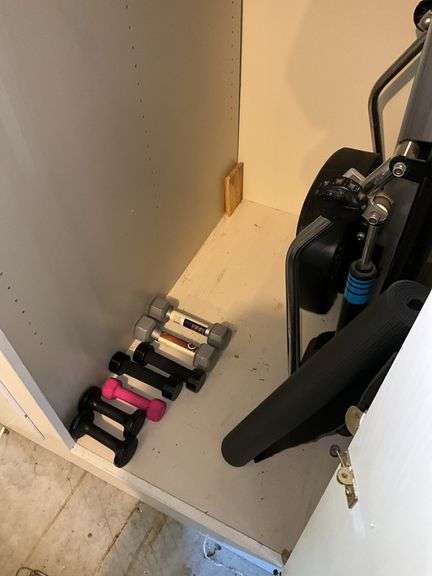 Voit RM/2E exerciser and hand weights - Hurley Real Estate & Auctions