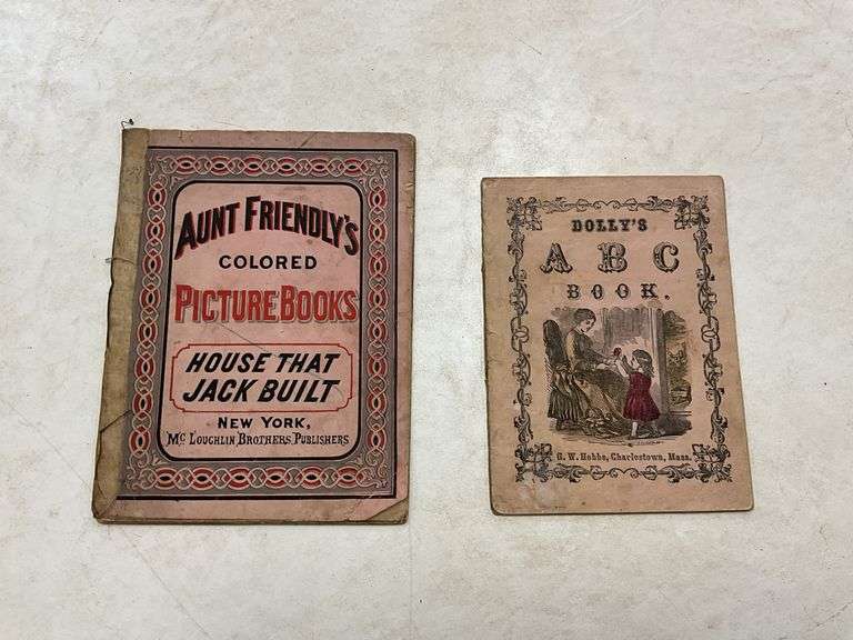 Two children’s books: McLaughlin Bros House that Jack Built, and Dolly ...