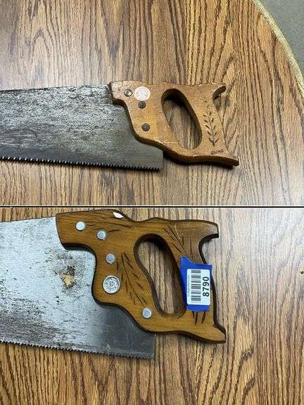Two hand saws - Hurley Real Estate & Auctions