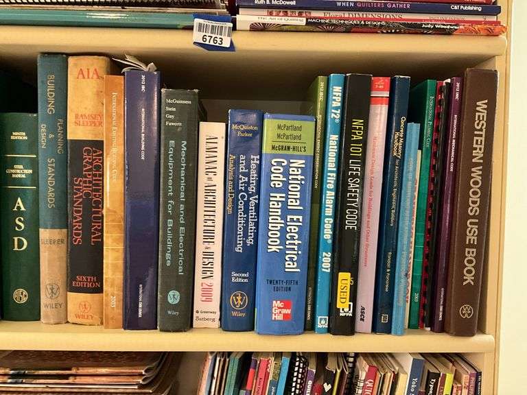 Books: architecture, reference, misc - Hurley Real Estate & Auctions