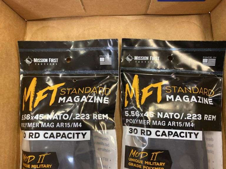 Two MFT 5.56 AR15 magazines - Hurley Real Estate & Auctions