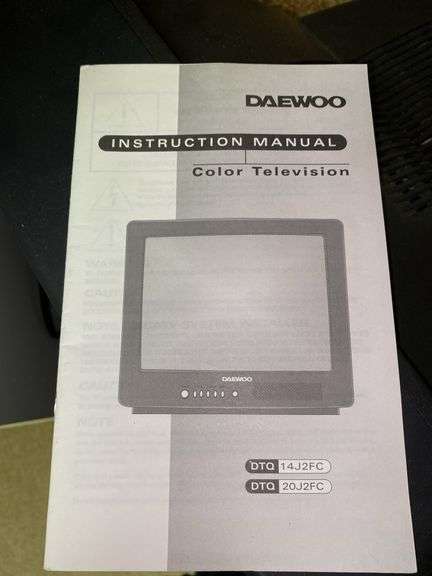 DAEWOO 13 in TV - Hurley Real Estate & Auctions