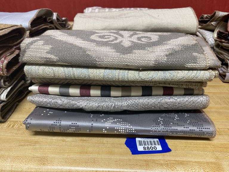 Fabric samples - Hurley Real Estate & Auctions