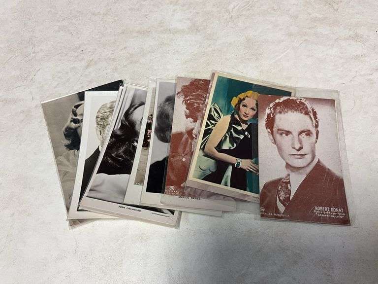 Early movie star postcards - Hurley Real Estate & Auctions