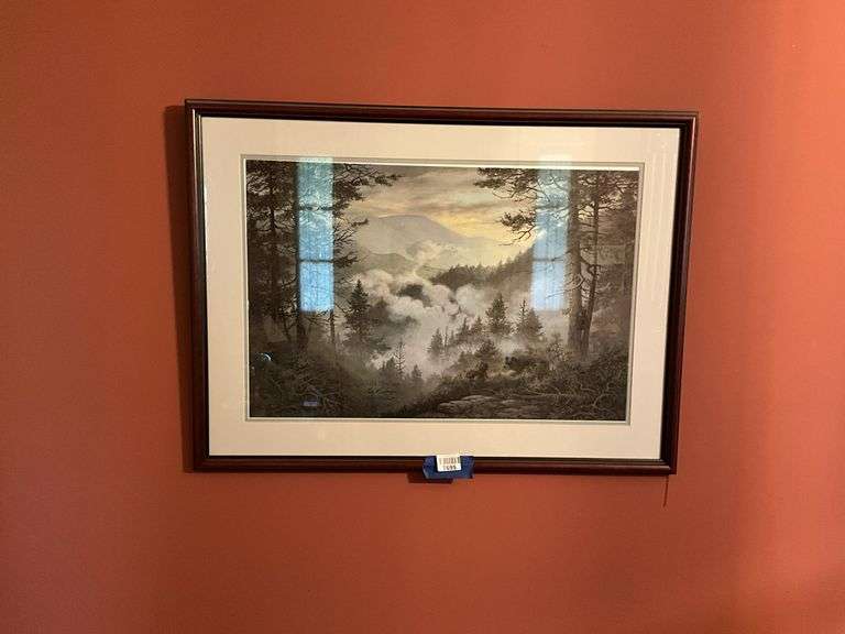 Lee Roberson limited edition print, Wild Heritage, 3/5000, framed 22 ...
