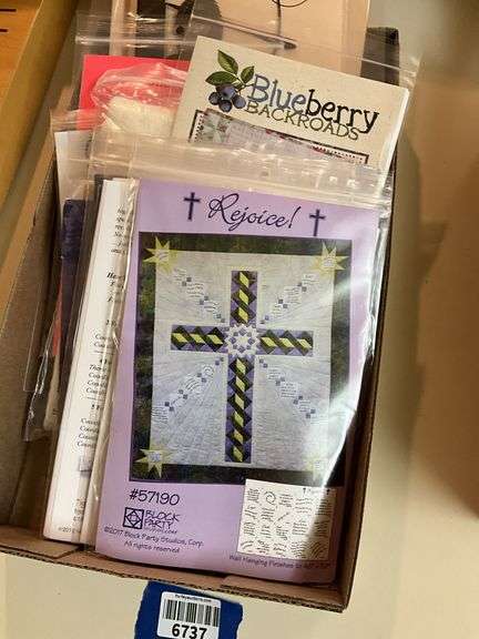 Quilt/sewing patterns, misc - Hurley Real Estate & Auctions