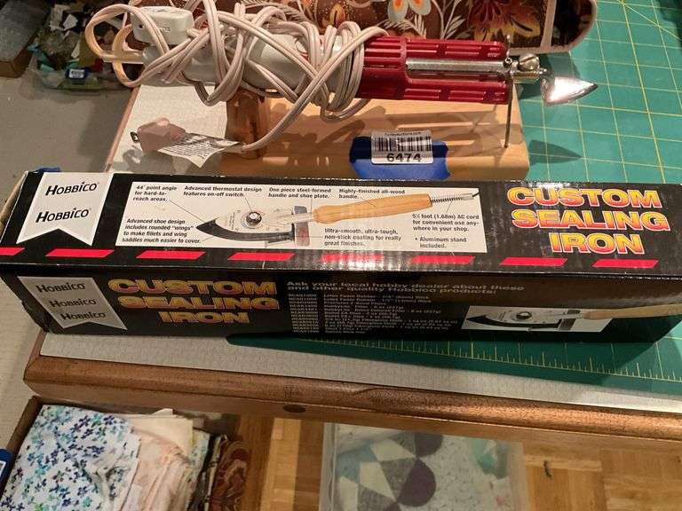 Hobbico custom sealing iron - Hurley Real Estate & Auctions