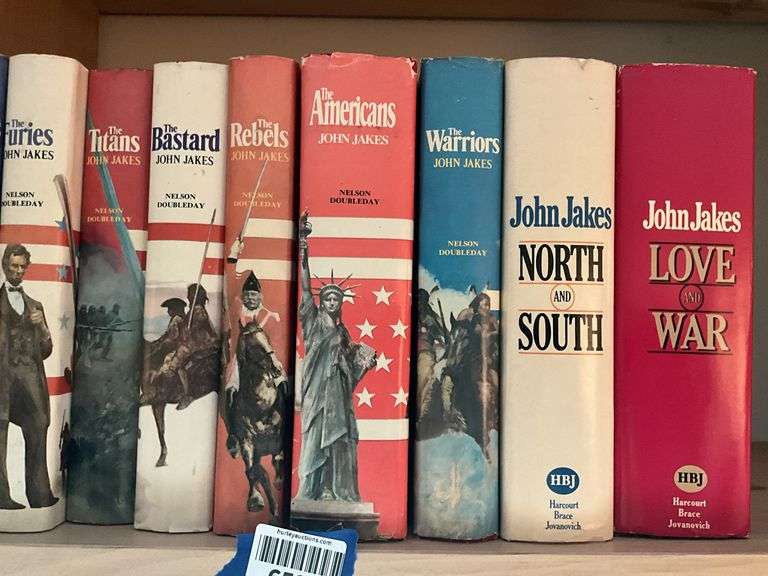 Books: John Jakes collection - Hurley Real Estate & Auctions