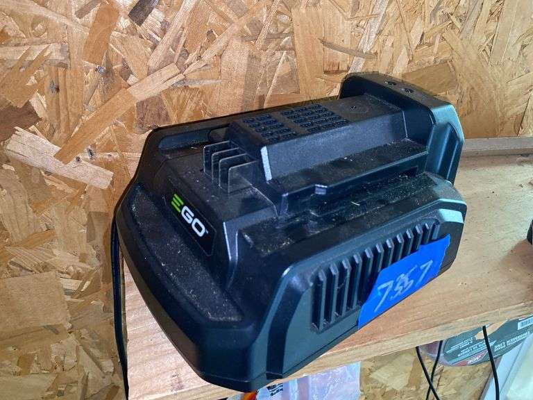 EGO Power Blower, battery pack, - Hurley Real Estate & Auctions