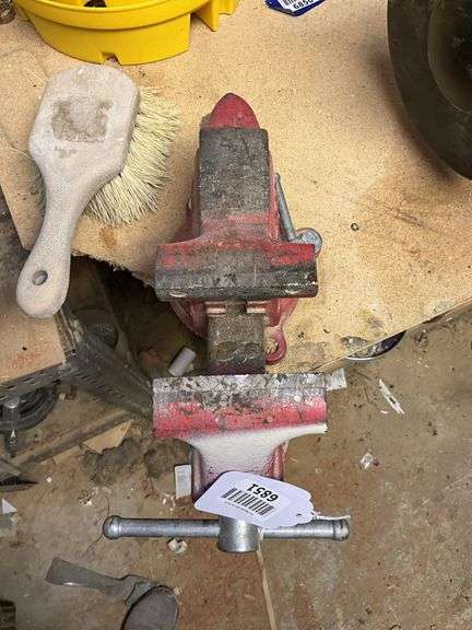 Craftsman bench vise - bring tools for removal - Hurley Real Estate ...