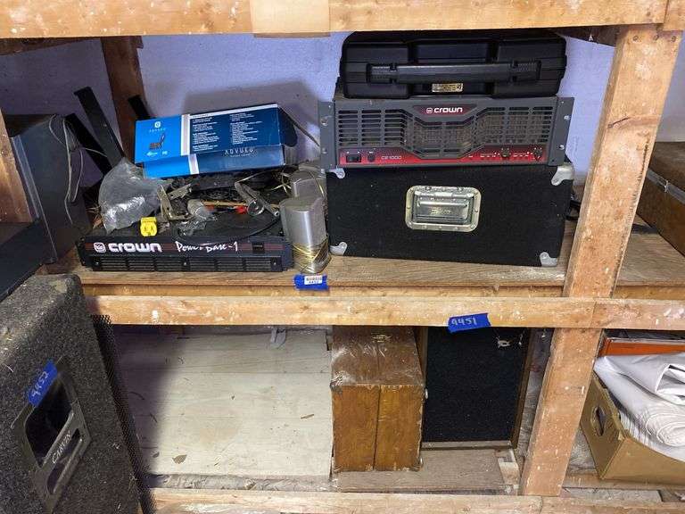 Crown Power Base 1, Portable DVD/CD/MP3 Player, CROWN 1000, Speakers ...