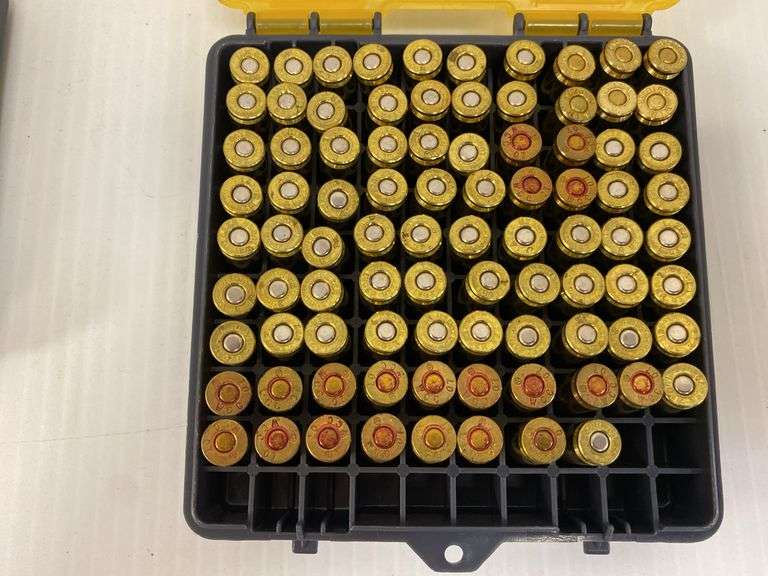 Two Plano cases of 9mm Luger - one partial - Hurley Real Estate & Auctions