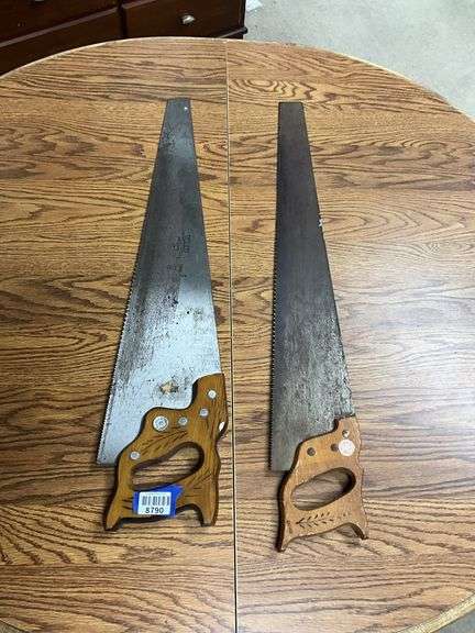 Two hand saws - Hurley Real Estate & Auctions