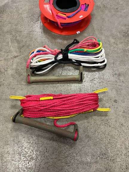 Three waterski ropes - Hurley Real Estate & Auctions