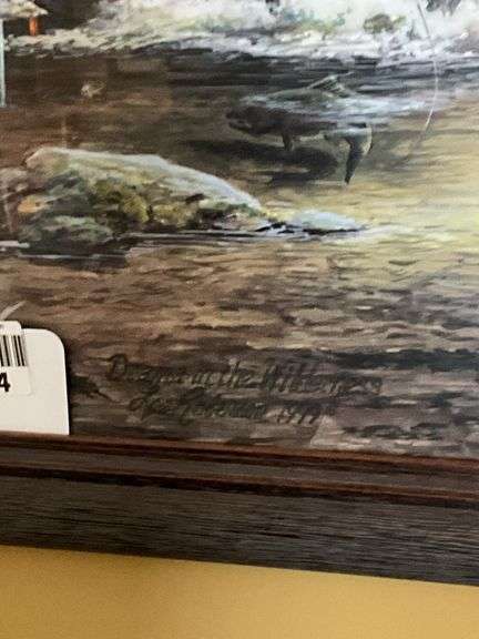 Lee Roberson print, Drama in the Wilderness, framed - Hurley Real ...