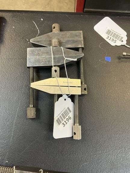 3 Schendel metalworking parallel clamps - Hurley Real Estate & Auctions