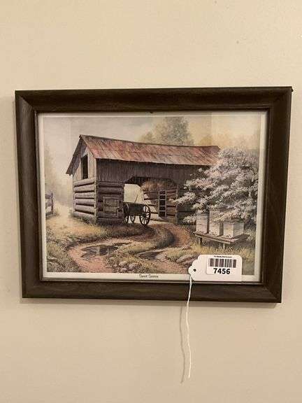 Wall hangings: including two Lee Roberson prints, framed - Hurley Real ...