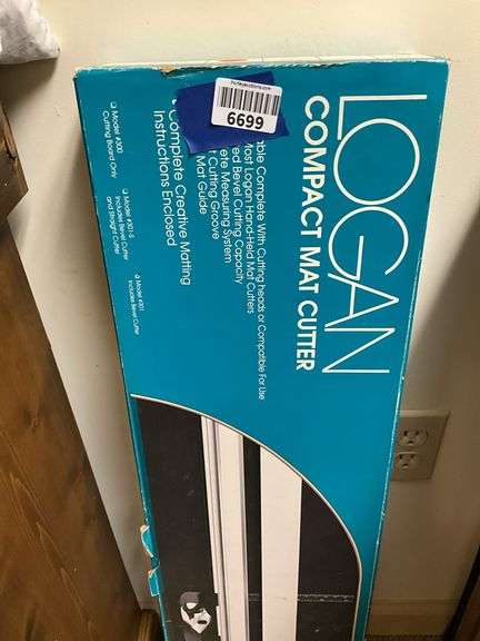 Logan compact mat cutter in box - Hurley Real Estate & Auctions