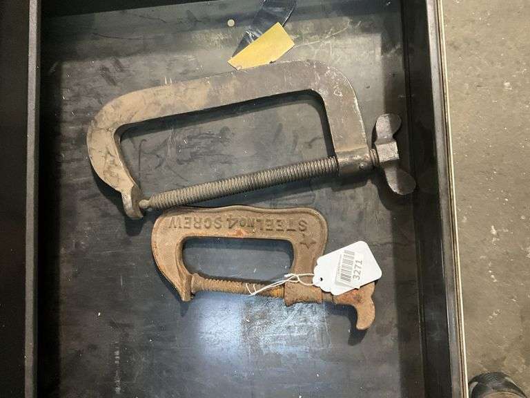 Two C-Clamps - Hurley Real Estate & Auctions