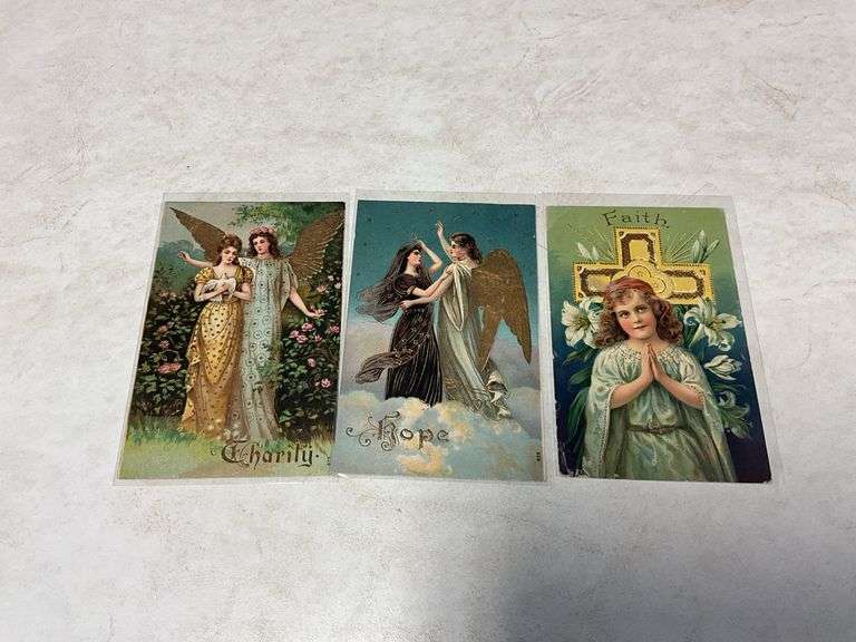 Eight Angels postcards - Hurley Real Estate & Auctions