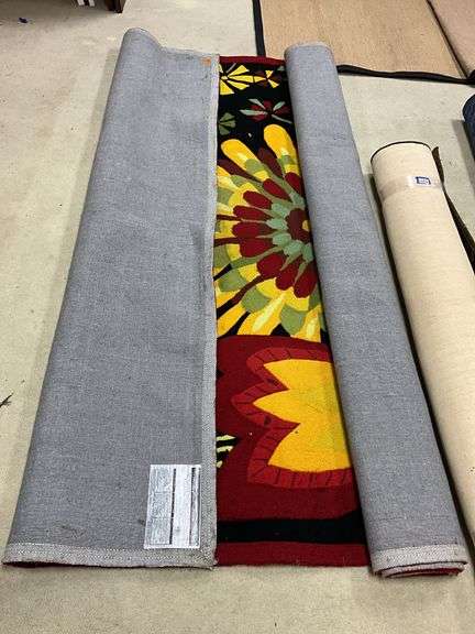 Nourison hand hooked rug 8x10.6 - Hurley Real Estate & Auctions