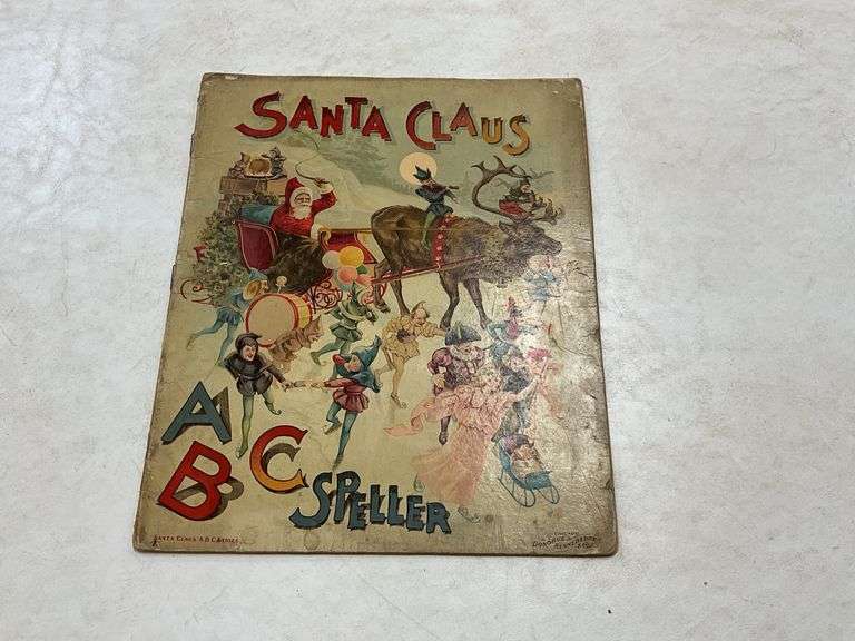 Children’s book: Santa Claus ABC Speller - Hurley Real Estate & Auctions