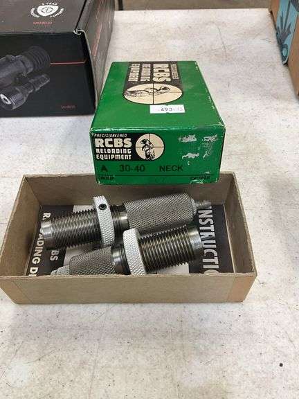 RCBS 30-40 Krag neck and seat dies - Hurley Real Estate & Auctions