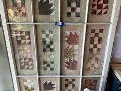 Window sash patchwork display panel - Hurley Real Estate & Auctions