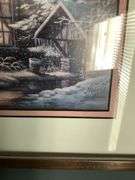 Wall hangings: multiple pictures including Lee Roberson print, Grace ...