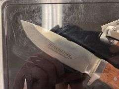 Winchester Limited Edition Bone and Wood Inlay Handle Knife Set With ...