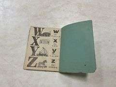 Two children’s books: The Picture Alphabet c.1860, Baby’s First Book ...