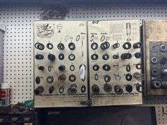 Lot of valve spring inserts w/ display cabinet - Hurley Real Estate ...